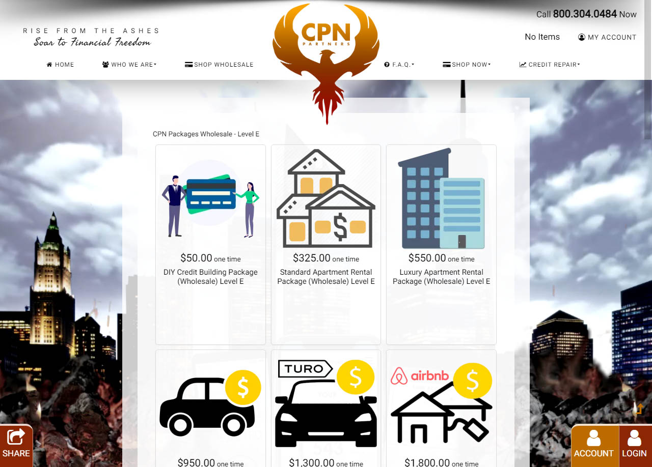 CPN Partners - FULL PARTNER(UP TO 50% OFF EVERYTHING) | CPN Partners